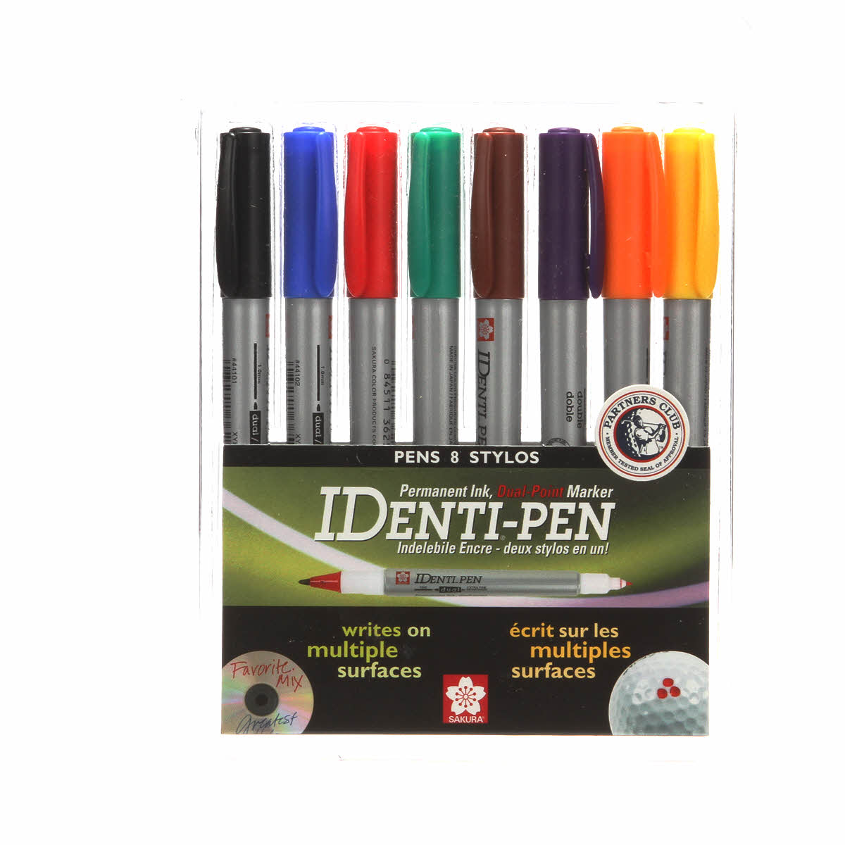 Identi Pen 2 Point 8 Color Pack