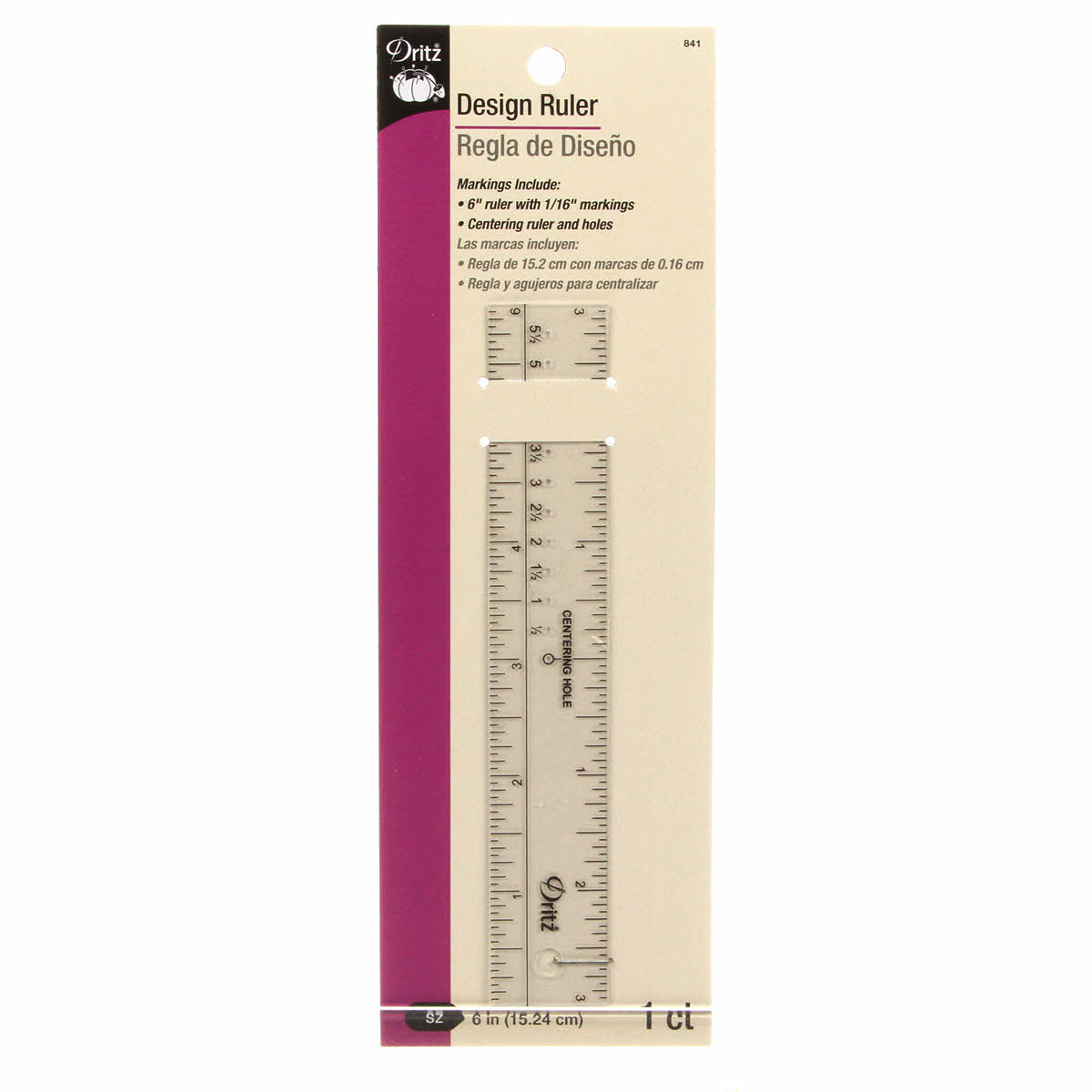 6in Design Ruler