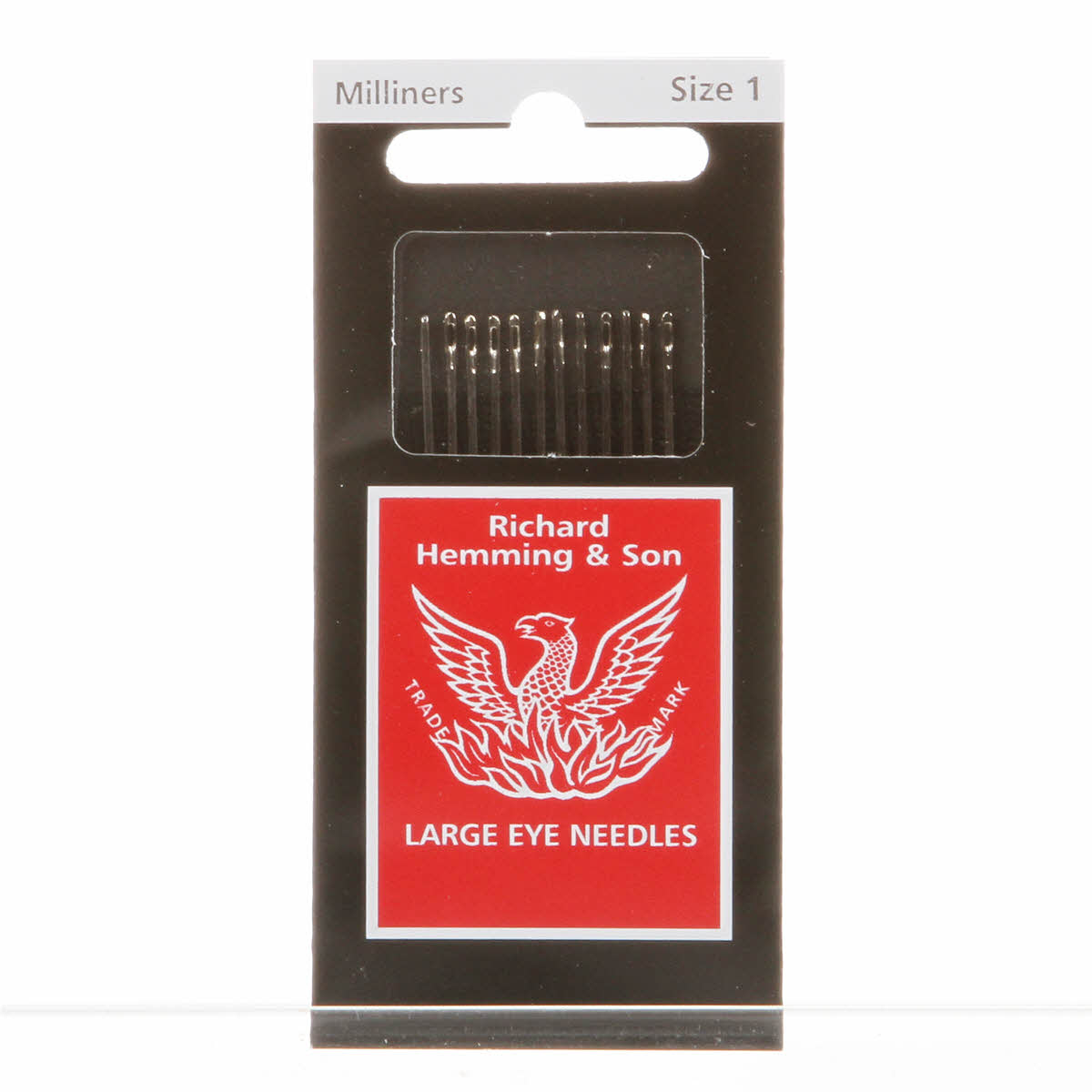 Richard Hemming Milliners / Straw Needles Size 1 12ct